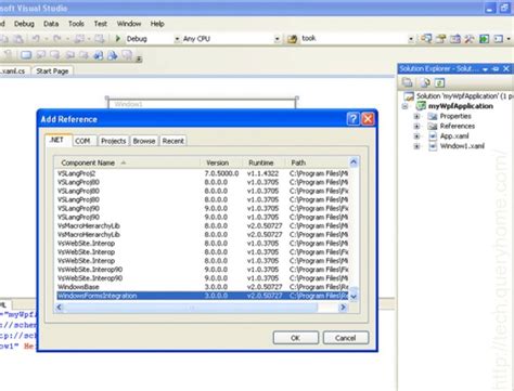 creating a web browser in wpf