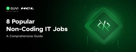 8 Popular Non Coding It Jobs A Comprehensive Guide