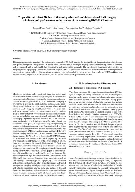 Pdf Tropical Forest Robust 3d Description Using Advanced