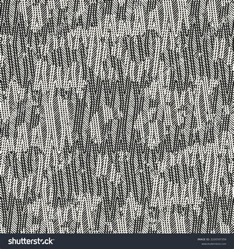 Monochrome Complexity Textured Broken Geometric Pattern Stock Vector Royalty Free 2220707359