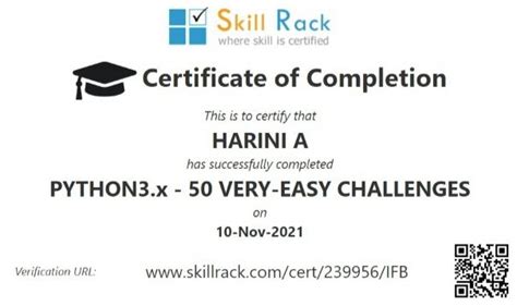 Harini Anandan On Linkedin Skillrack