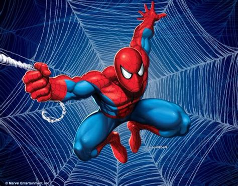 Spiderman Spiderman Marvel Art Scott Johnson