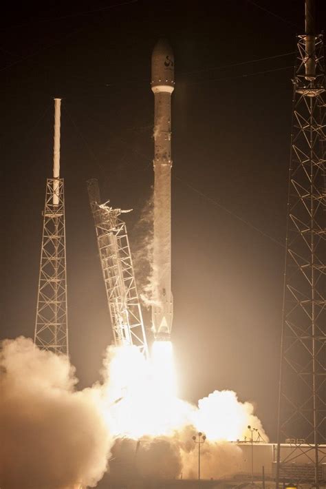 Spacex Falcon 9 Successfully Lands On Jcsat 14 Mission