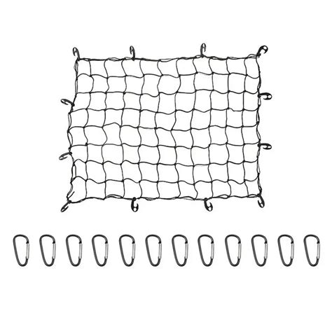 자동차 화물 그물 자동차 화물 메쉬 픽업 트럭 Suv 트렁크 화물 그물 수하물 보관 고정 그물 자동차 지붕 고정 그물 120x90cm지붕 짐칸 And 박스