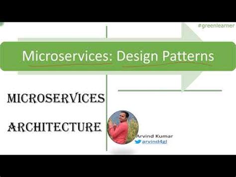 3 Microservices Design Patterns Microservices Architecture YouTube
