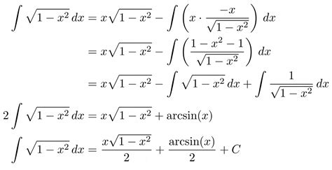Integrating √1x² Without Trig Substitution Rintegrationtechniques