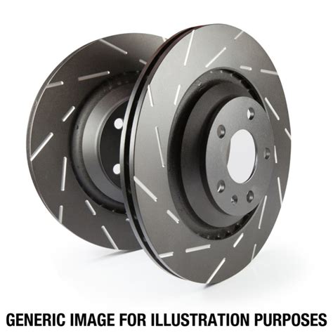 Ebc Front Slotted Rotors 16 21 Civic Base Unity Performance