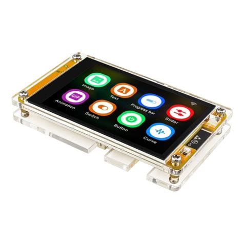 Protective Housing Case For Esp32 35 35 Module Capacitive Touches Protective Housing Case For Esp32 35 35 Module Capacitive Touches