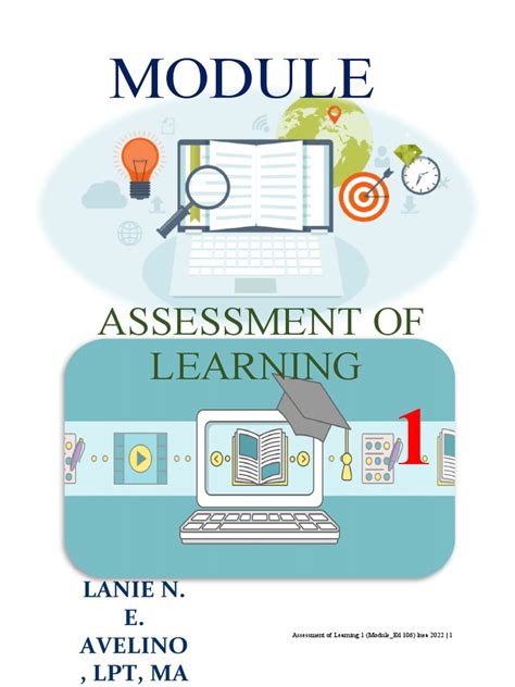 Ed 106 Module 6 Pdf Educational Assessment Validity Statistics
