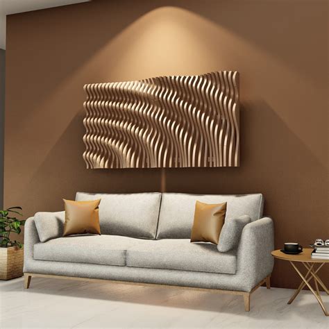 Parametric Wall Art Parametric Wall File Wavy Wooden Wall Decor