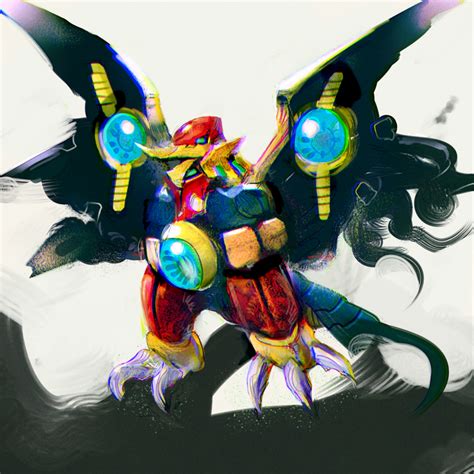 Popla Cocapetri Mega Man And 2 More Drawn By Bytegrunty Hag1