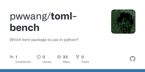 Real Python On Linkedin Github Pwwangtoml Bench Which Toml Package