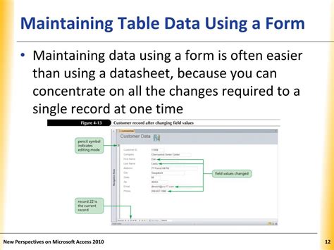 Ppt Access Tutorial 4 Creating Forms And Reports Powerpoint
