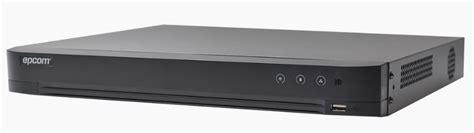 Dvr Epcom 8 Canales 4 Ip 4mp Acusense