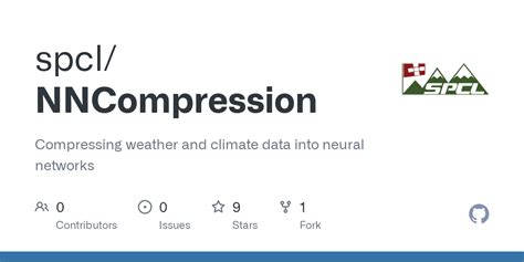 Github Spcl Nncompression Compressing Weather And Climate Data Into Neural Networks