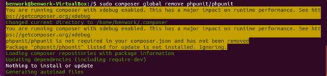 Bash Cant Remove Composer Via Terminal Ask Ubuntu
