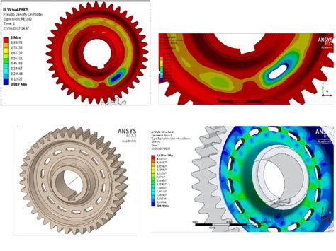 Topological Optimization Of A Cylindrical Spur Gear Freelancer