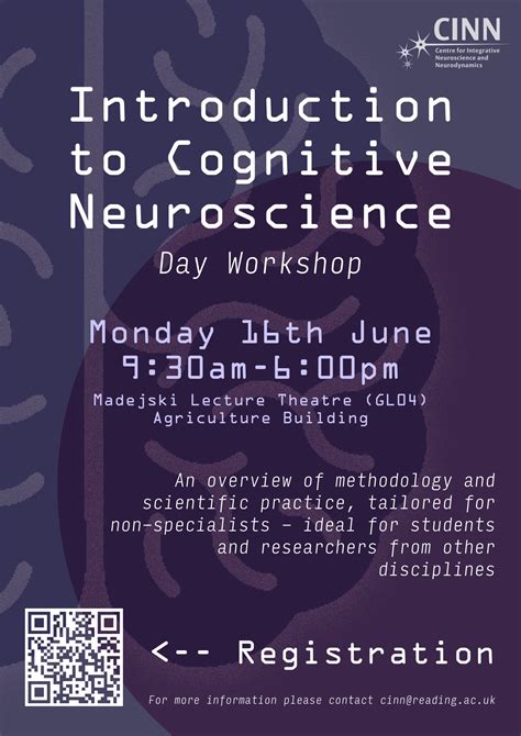 Introduction To Cognitive Neuroscience Workshop Centre For Integrative Neuroscience And