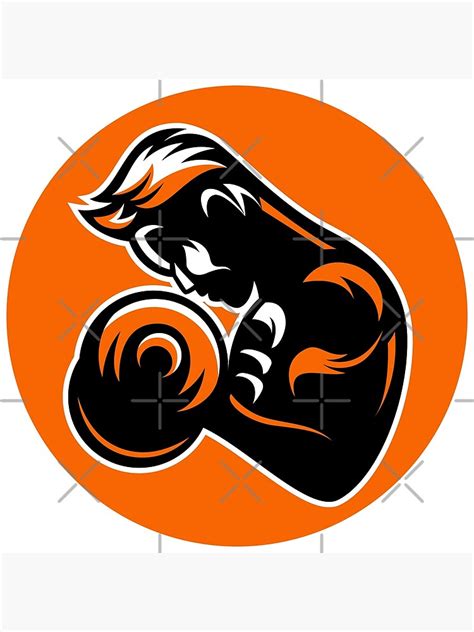 Bicep Curl Poster For Sale By Agelessfitfreak Redbubble