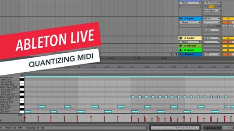 Quantizing Midi In Ableton Live Tutorial Beginner Berklee Online