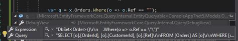 C How To Filter In Entity Framework Core Without Loading Data On