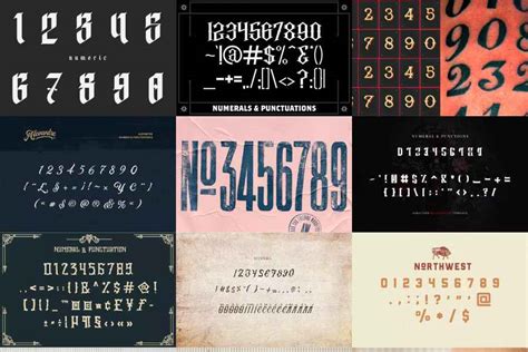 15 Best Tattoo Number Fonts In 2023