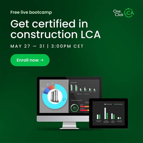one click lca on linkedin construction lca bootcamp summer 2024
