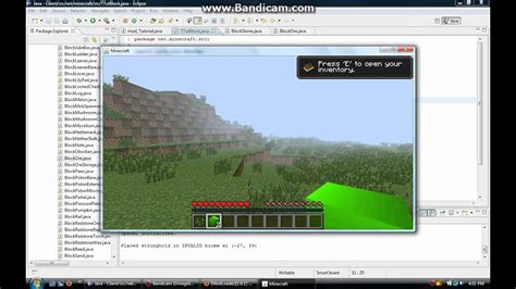 Minecraft Modding Tutorials Creating Advanced Blocks Youtube