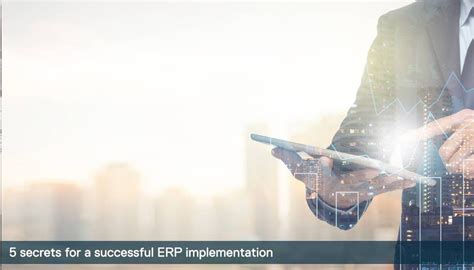 Secrets For A Successful ERP Implementation ONEERP