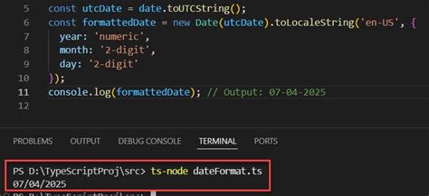 Format Date As Mmddyyyy In Typescript