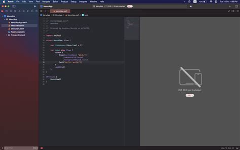 preview problem r swift