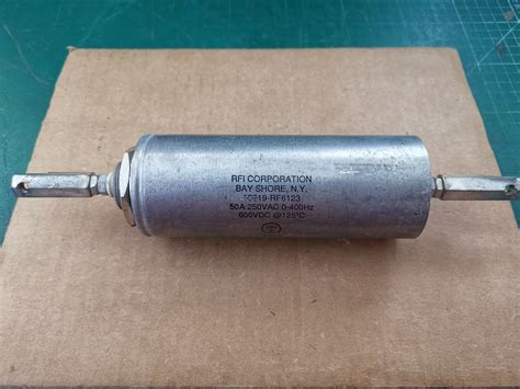 Rf High Current Feedthrough Capacitor Filter Panel Mount Power Rails F Mjtronix