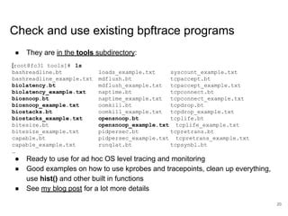 Tracing MariaDB Server With Bpftrace MariaDB Server Fest 2021 PPT