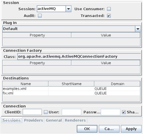 configure jms
