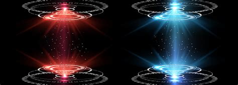 Vs 미래지향적 인 디자인 대 전투 헤드 라인 템플릿 미래 지향적 인 추상적 인 기술 배경 배경에 불꽃이 있는 원형 텔레포트 홀로그램에 대한 스톡 벡터 아트 및 기타 이미지