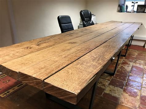 Wooden Plank Table