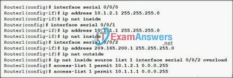 Refer To The Exhibit Which Two Statements About The Configuration Are True Choose Two