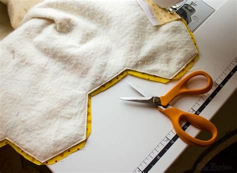 How To Finish A Shaped Quilt Edge Without Binding