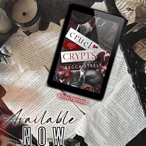Spotlight New Release Cruel Crypts Gods Of Hatherly Hall Author Becca Steele Book Referees