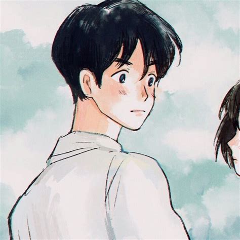 Matching Seiji Amasawa And Shizuku Tsukishima Studio Ghibli Art Ghibli Art Ghibli Artwork