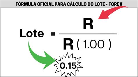 Fórmula Para Calcular O Lote No Forex Na Prática Youtube