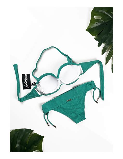 Cyprus Diamond Green Bt 431 Origami Bikini