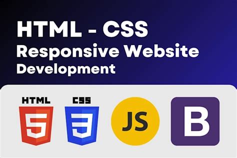 Do Responsive Website Development Html Css Javascript Bootstrap By