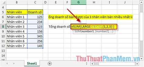 Cách Sử Dụng Công Thức Mảng Array Formulas Trong Excel TỰ HỌc Excel