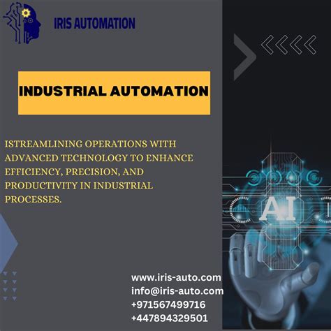 Industrialautomation Automation Smartmanufacturing Industry40 Iris Automation