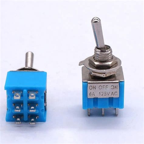 MTS DPDT Pin On OFF On Mini Toggle Switch Alibaba Com