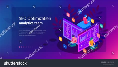 Isometric Programmer Coding New Project Web Stock Vector Royalty Free