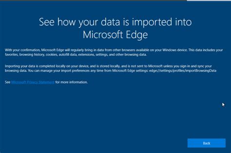 How To Stop Edge From Importing Data And Tabs From Chrome DroidWin
