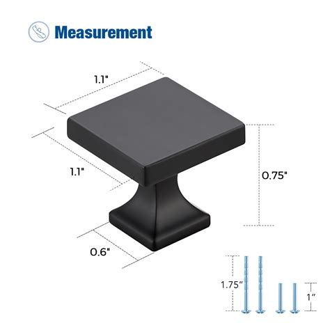 Cabinet Knobs Square Knobs For Cabinets And Drawers Cabinet Hardware K Ravinte