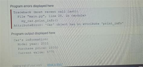 Solved Hello I Need Help To Fix This Code I Phyton Output